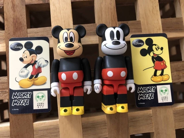 BEARBRICK/BE@RBRICK SERIE 17 Animal Frontal/Trasero Mickey Mouse ...