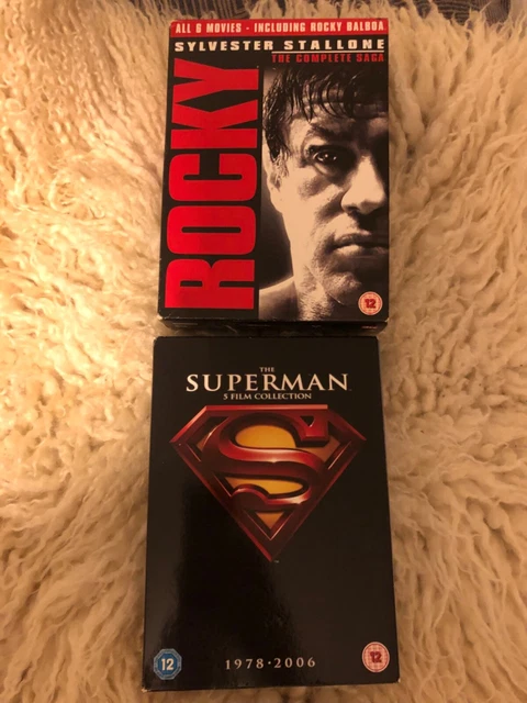 ROCKY MOVIES BOXSET Dvd’s Superman Collection *Dvd’s £6.17 - PicClick UK