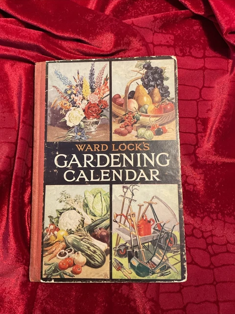 WARD LOCK'S GARDENING Calendar What to do & when to do it hardback book ...