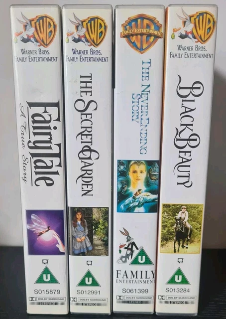 4 X WARNER Bros. Family Entertainment VHS Tapes (See Description) £3.99 ...