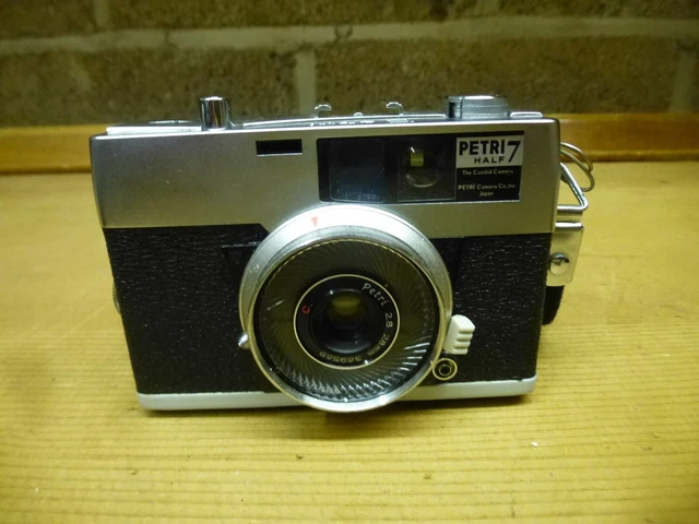 VINTAGE PETRI 7 Half 35mm Film Half Frame Camera w/ 28mm F2.8 Petri Lens £19.00 - PicClick UK