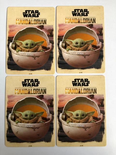 STAR WARS MANDALORIAN Movie Clip Art Grogu Baby Yoda Swap Playing Cards ...