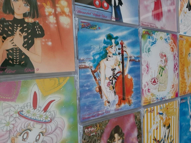 PRETTY SOLDIER SAILOR Moon Series Memorial Music Box Set 10 CDS-Booklet ...
