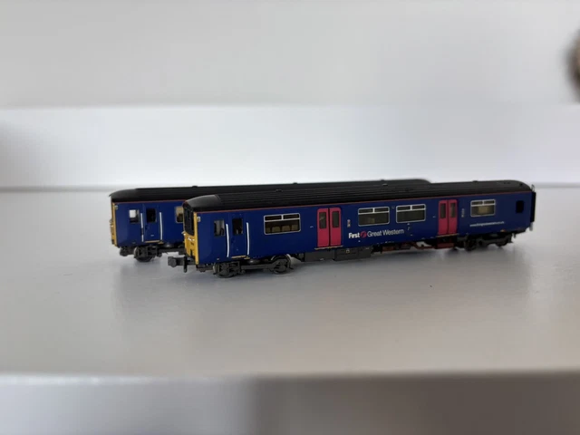 GRAHAM FARISH N Gauge First Great Western Class 150 Two Car DMU 150128 ...