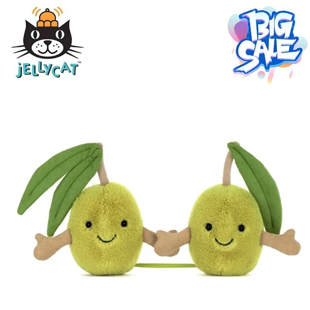 JELLYCAT RETIRED AMUSEABLE Olives with Tag & Gift bag Brand New UK Hot ...