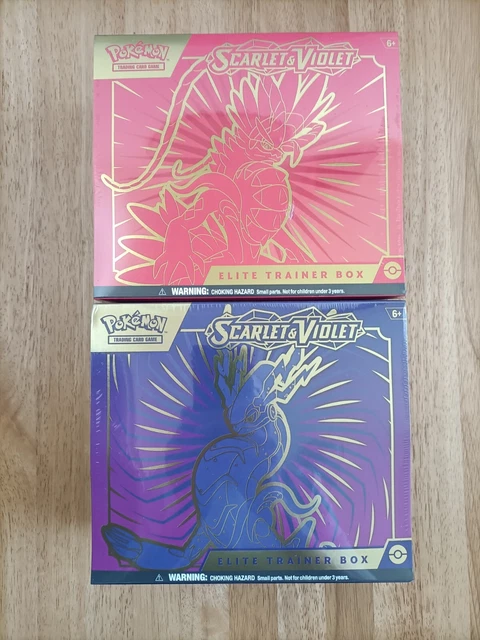 POKEMON SCARLET & Violet Base Set Elite Trainer Box Bundle - One of ...