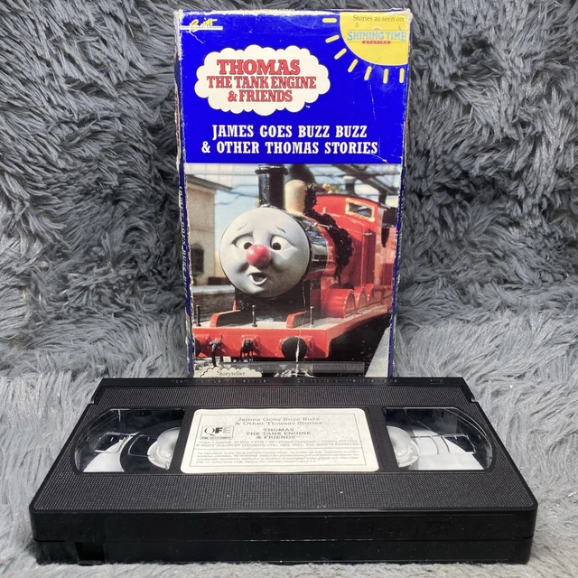 THOMAS TANK ENGINE & Friends James Goes Buzz Buzz VHS 1993 Train George Carlin £18.14 - PicClick UK