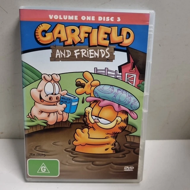 GARFIELD AND FRIENDS : Volume 1 Disc 3 (DVD, 1988) VGC Region 4 £18.66 ...