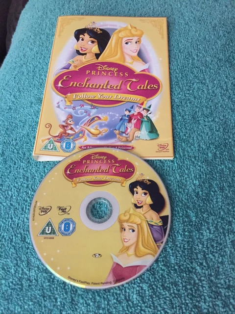 DISNEY'S PRINCESS ENCHANTED Tales: Follow Your Dreams Dvd 📀 Artwork VGC * £1.55 - PicClick UK