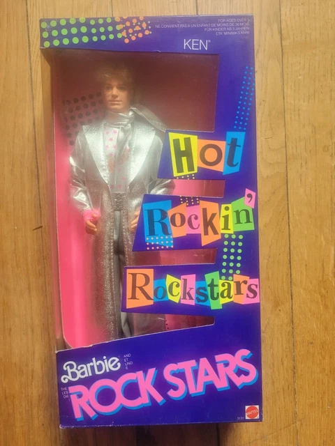 BARBIE. KEN HOT Rockin' Rock Stars. 1986. Nrfb. Tres Bon Etat +++ EUR ...