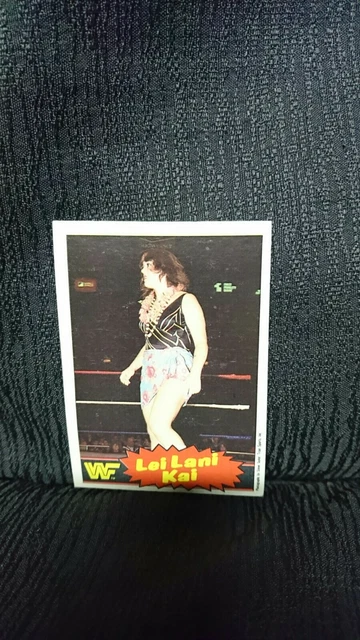 WWF 1985 SERIES 2 O-Pee-chee card #9 Lei Lani Kai wrestling wwe titan sports $5.00 - PicClick AU