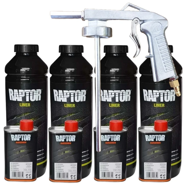 RAPTOR LACK BESCHICHTUNG 4x 1er Set / Farbton & Set wählbar. EUR 129,95 ...