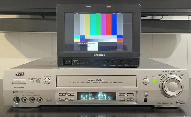 JVC HR-S9900U SUPER S-VHS SVHS Super VHS TBC VCR **FULLY REBUILT** £ ...