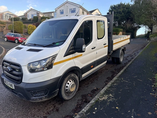 FORD TRANSIT CREWCAB Tipper 22 Plate £17,995.00 - PicClick UK