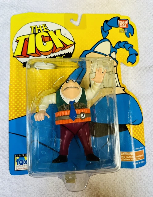 THE TICK ANIMATED Series, Exploding Dyna-Mole Action Figure, Ban Dai ...