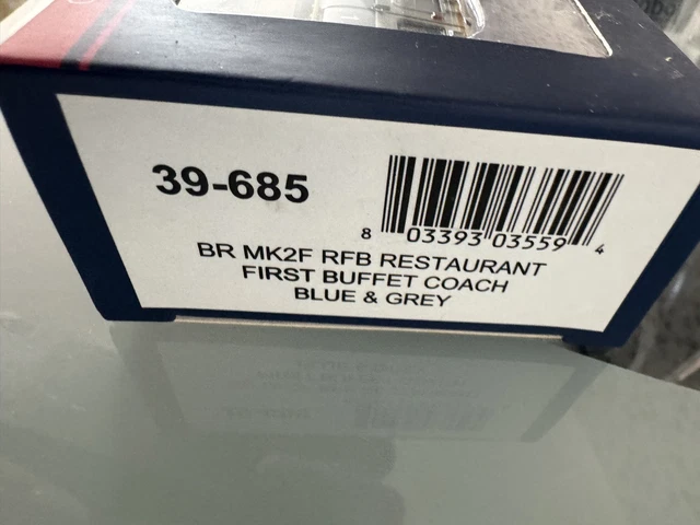 BACHMANN 39-685 BR Mk2F RFB Restaurant First Buffet Blue & Grey (Preserved) OO £52.68 - PicClick UK