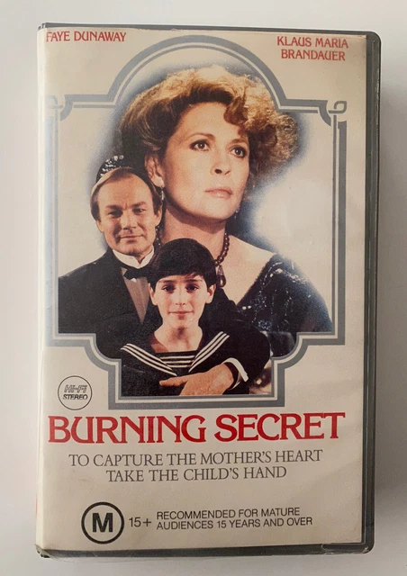 BURNING SECRET [VHS] Vestron Video Big Box Ex-Rental Tape 1988 £10.27 ...