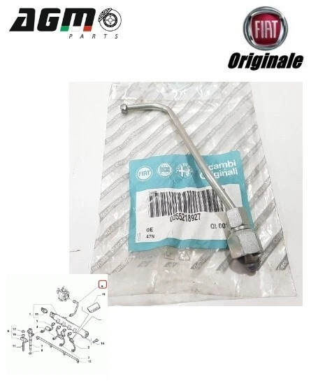 TUBO AD INIEZIONE Originale Fiat Alfa Romeo Lancia 55218927 EUR 61,90 ...