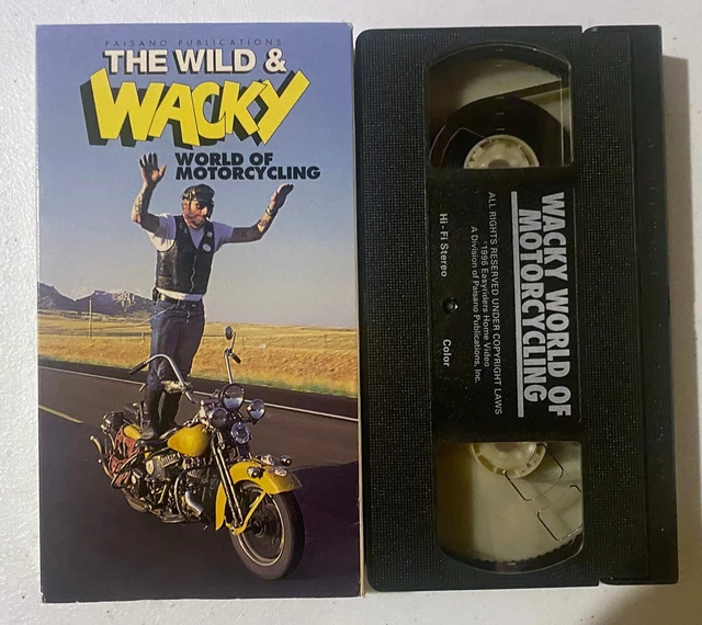 VHS: THE WILD & Wacky World of Motorcycling £8.40 - PicClick UK