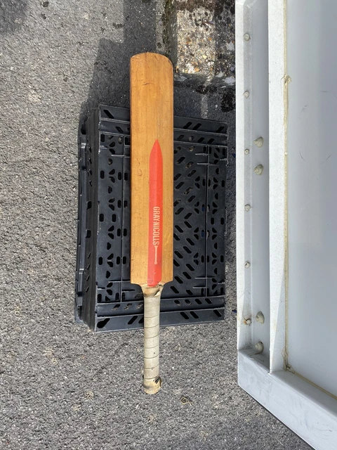 VINTAGE GRAY NICOLLS Cricket Bat - Steel Spring Extra Special Super ...