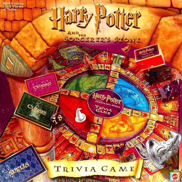HARRY POTTER AND The Sorcerer's Stone Trivia Game Good Condition £4.84 ...