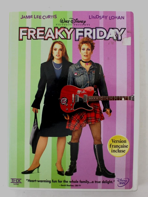 FREAKY FRIDAY DVD 2003 Walt Disney Pictures Jamie Lee Curits Lindsay ...