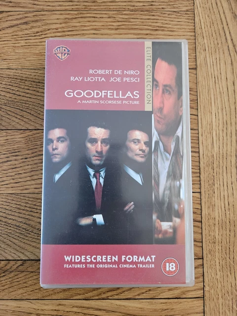 VHS VIDEO TAPE Classic Film Goodfellas Wide Screen Format £1.75 ...