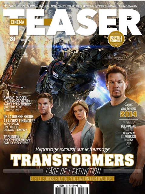 MAGAZINE CINÉMA TEASER n° 31 - TRANSFORMERS : L’ÂGE DE L’EXTINCTION ...