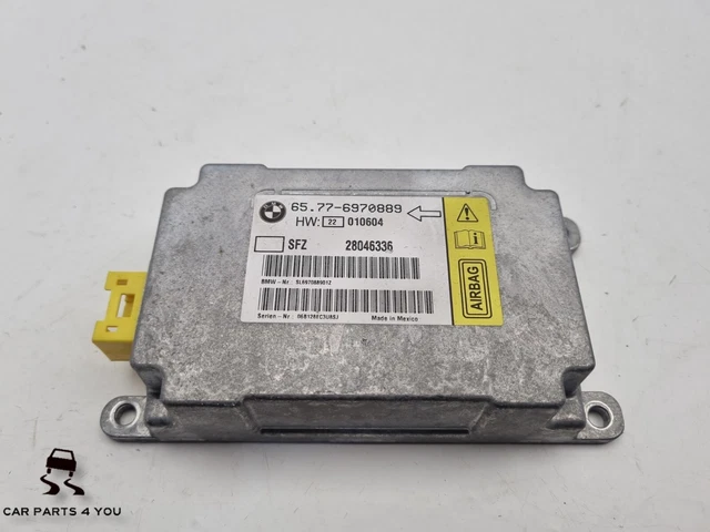 BMW 7 SERIES Airbag Sensor Control Unit Ecu 6970889 E65 E66 2001 - 2008 ...