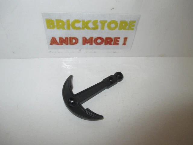 LEGO - 1X Boat Anchor Ancre Two Top Holes 95354 Black/Noir/Schwarz EUR ...