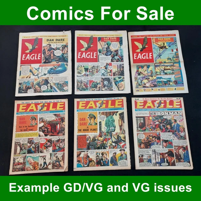 EAGLE COMIC VOL 4 No 12 - GD/VG to VG - 26 June 1953 EUR 7,12 - PicClick IT