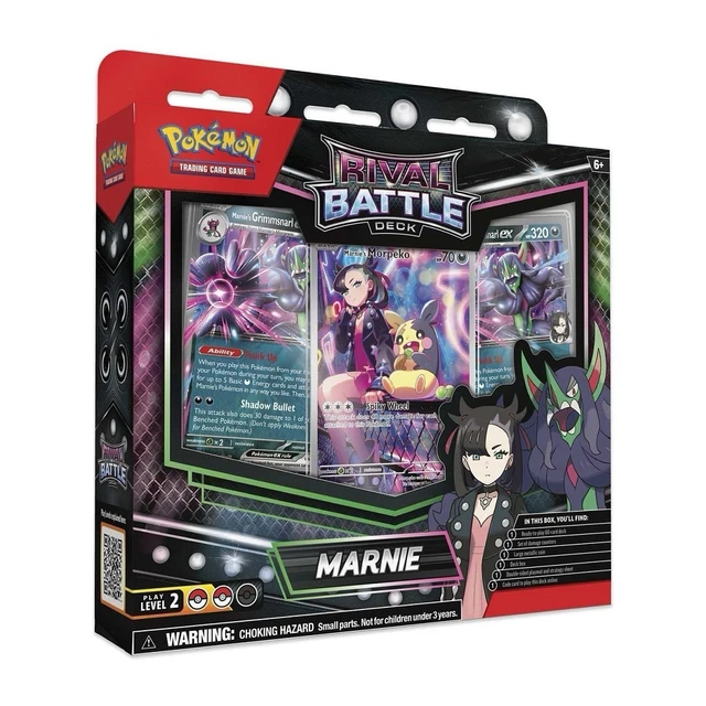 POKEMON TCG DESTINED Rivals Rival Battle Deck Marnie - Marnie’s Morpeko ...