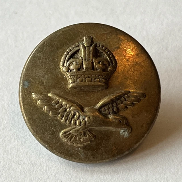 WORLD WAR TWO (WW2) - Metal Buttons - Kings Crown KC - Royal Air Force ...