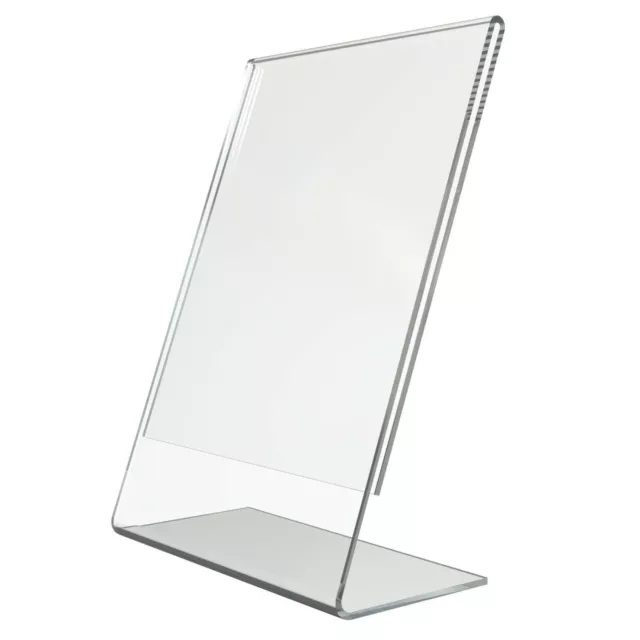 ACRYLIC COUNTER POSTER Holder Perspex Leaflet Display Stand A3 A4 A5 A6 ... ACRYLIC COUNTER POSTER Holder Perspex Leaflet Display Stand A3 A4 A5 A6 ...