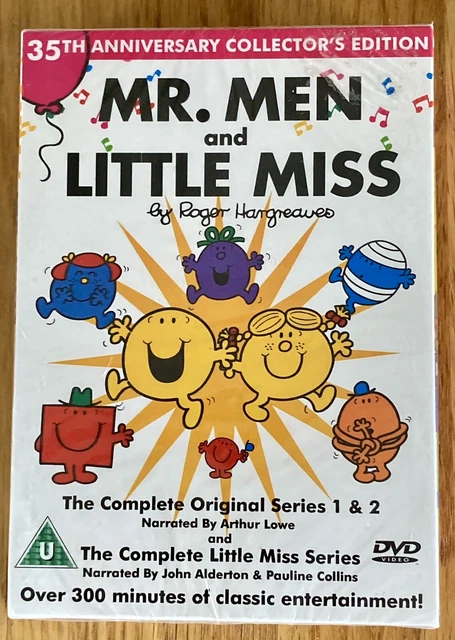 MR MEN & Little Miss. Complete Original Series. 35th Anniversary Dvd ...