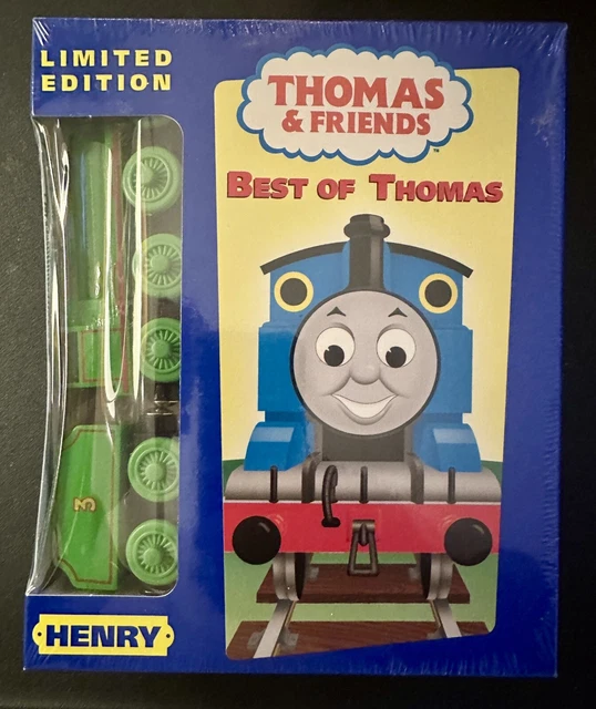 THOMAS & FRIENDS Best of Thomas VHS Video Wooden Train Bonus Pack ...