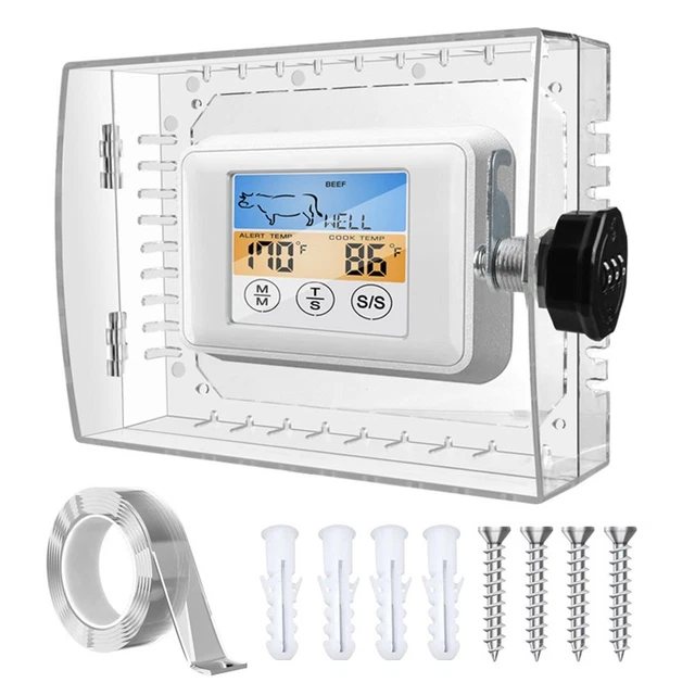 WALL MOUNTED THERMOSTAT Cover Lock Box with Combination Lock for Child ...
