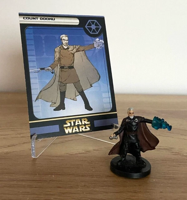 FIGURINE STAR WARS Miniatures : Count Dooku / Comte Dooku 33/60 EUR 18 ...