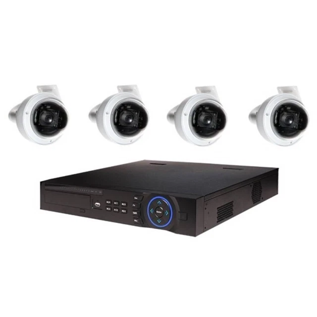 KIT DE VIDÉOSURVEILLANCE Dahua DVR HCVR8208AS3 et 4 Caméras Dôme HDCVI PTZ SD50 EUR 639,90 ...