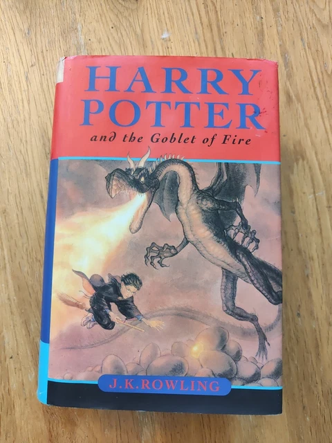 HARRY POTTER & Goblet Of Fire First Edition 2000. J.K. Rowling Ted ...
