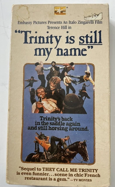 TRINITY IS STILL My Name VHS VCR Video Tape Movie Used Bud Spencer $9. ...