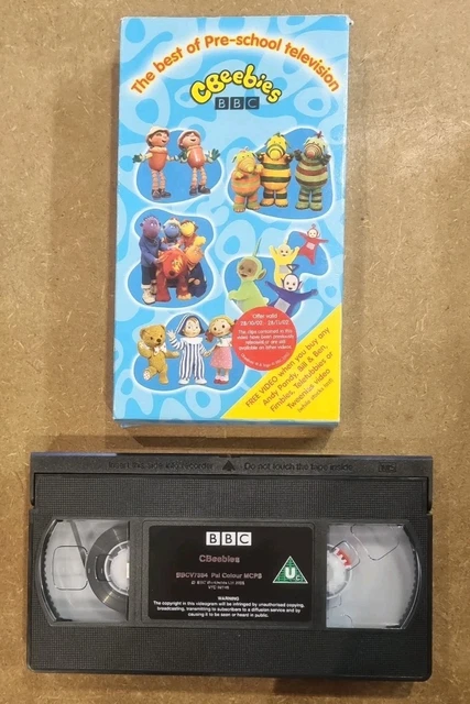 CBEEBIES CHILDREN’S VHS Kids Video Tape Fimbles Teletubbies Tweenies £ ...
