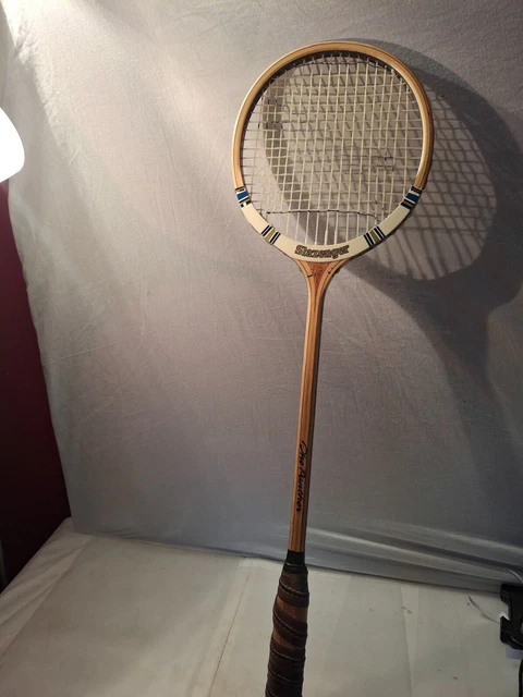VINTAGE/RETRO SLAZENGER THE Panther Wooden Squash Racket 1970s/80s (1 ...