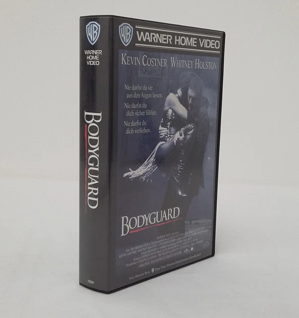 BODYGUARD VHS KASSETTE Film Kevin Costner Whitney Houston Popstar ...