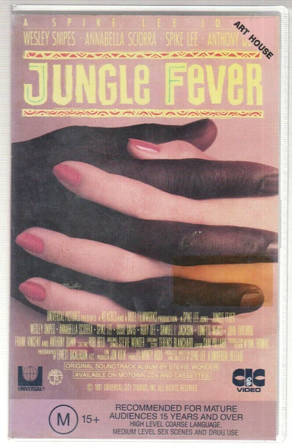 VHS VIDEO TAPE JUNGLE FEVER Big Box Ex-Rental $25.00 - PicClick AU