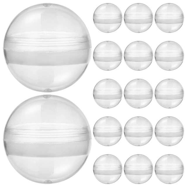 100PCS VENDING MACHINE Round Clear Containers Easter Clear Ball $31.38 ...