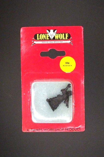 OOP CITADEL / Warhammer Metal Empire C41 Lone Wolf Young Thaumaturist ...