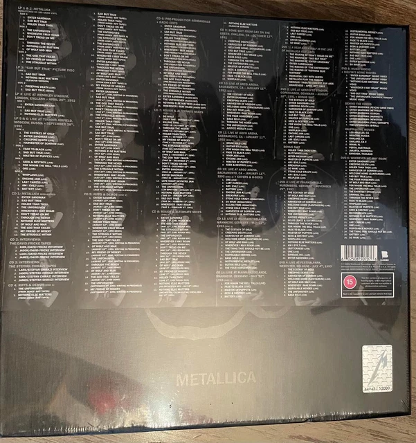 METALLICA BLACK ALBUM box remastered box set-neuf-brand new EUR 200,00 ...