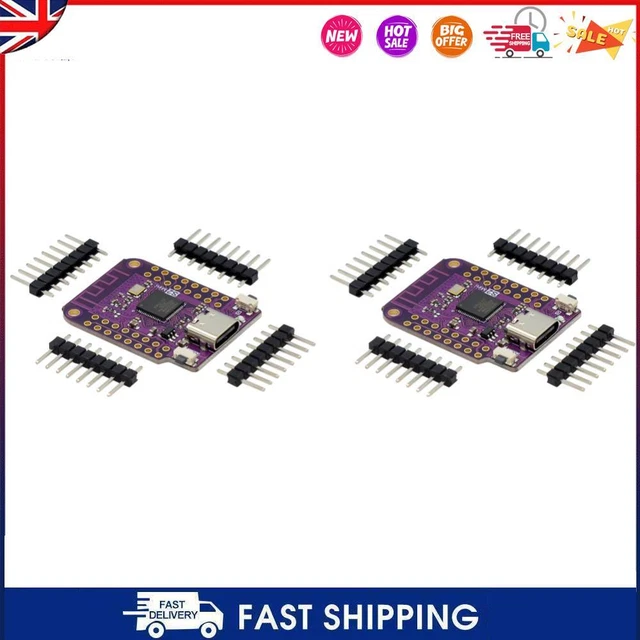 Esp32 S2 Mini V100 Wifi Iot Board Type C Wifi Module Board Without Psram C £659 Picclick Uk