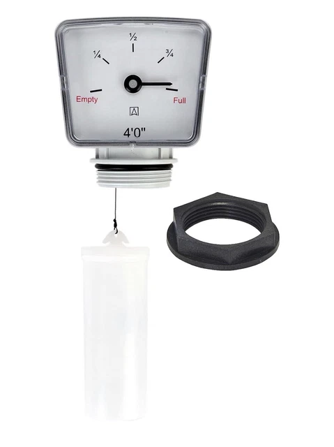 4FT FLOAT GAUGE Oil Tank for Liquid Measurement Water/Fuel Tanks 1.2m ...